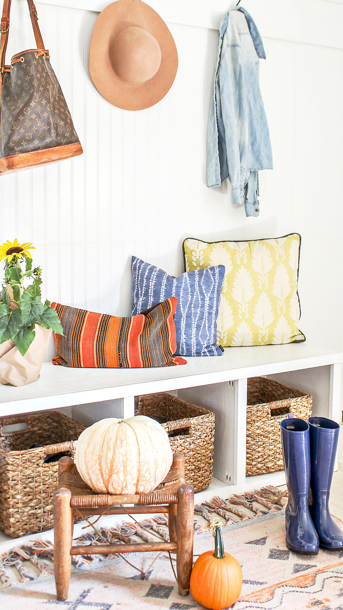 Boho Chic Fall Home Tour and Decor Tips - Fall Decor Inspiration