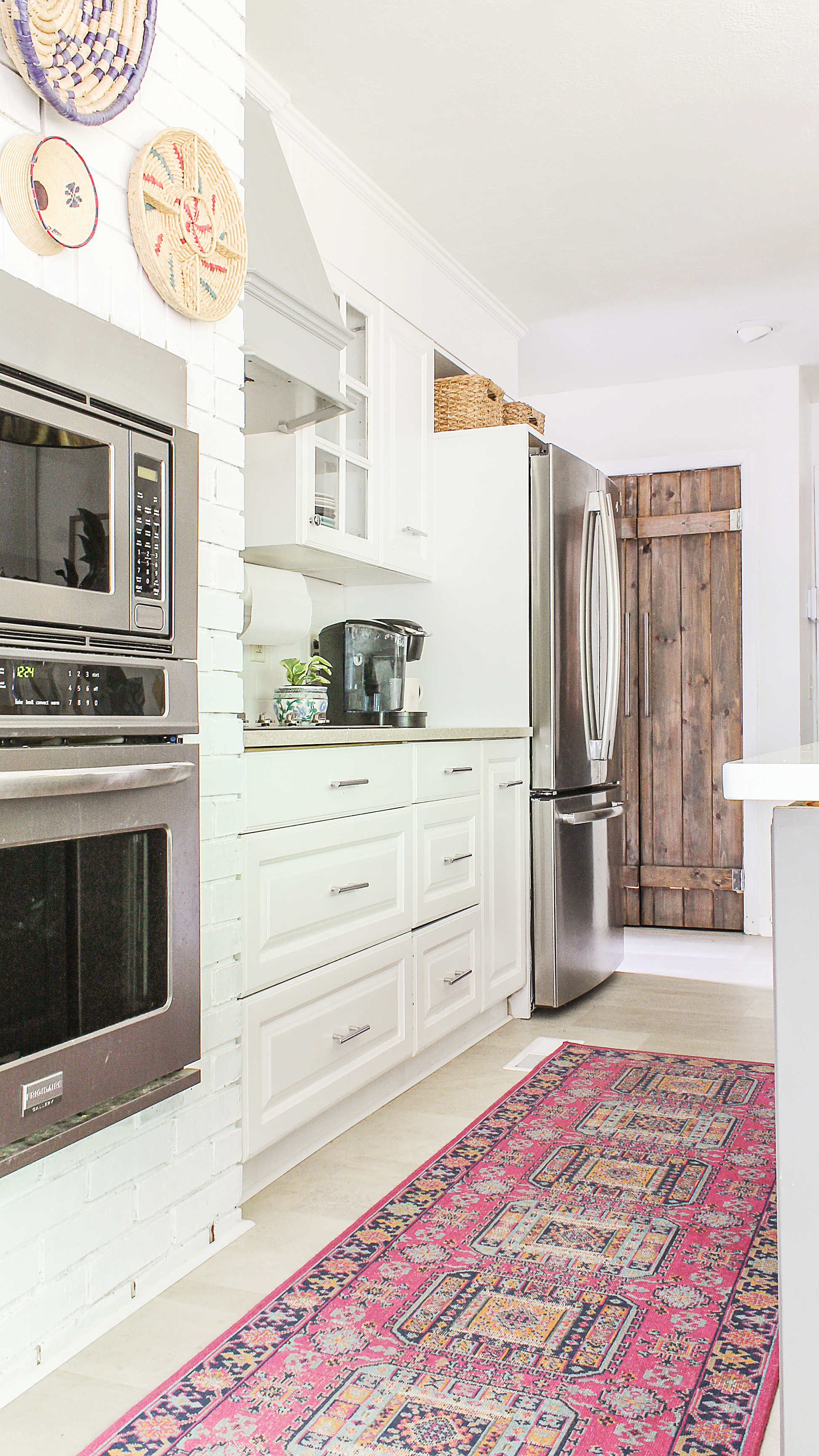 How to Frame a Refrigerator that is too Wide for Opening - DIY Tutorial