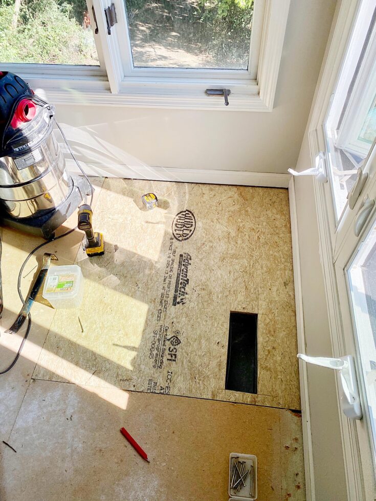 A Houseplant Rotted My Subfloor & Here's How I Fixed It - A Cautionary Tale