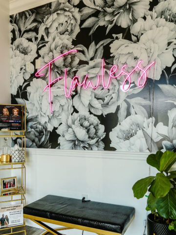 Renter Friendly Accent Wall with Temporary Wallpaper - Peel and Stick It