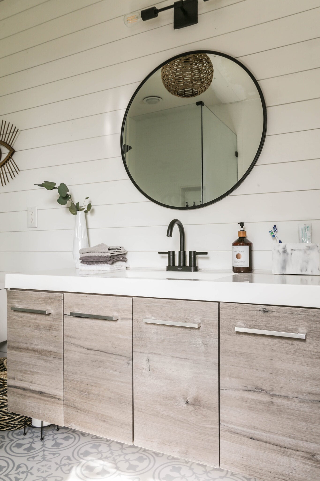 DIY Bath Tub Skirt for Under $25 - Jacuzzi Bath Side Panel Transformation