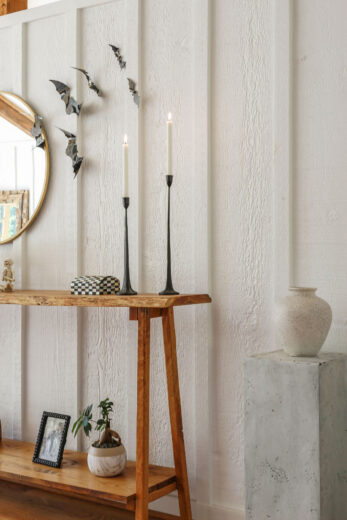 Minimalist Modern Halloween Decor Ideas - My Spooky Home Tour