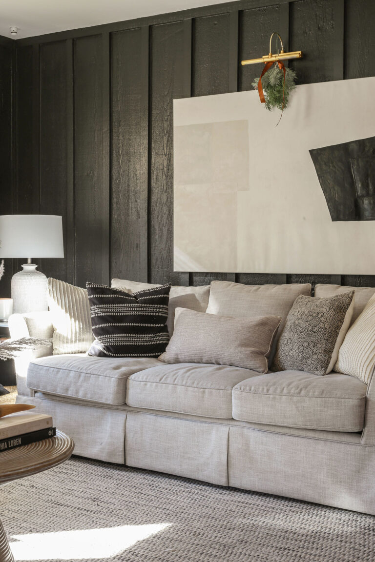 A Rustic Modern Christmas Home Tour - Moody Holiday Decor Inspo