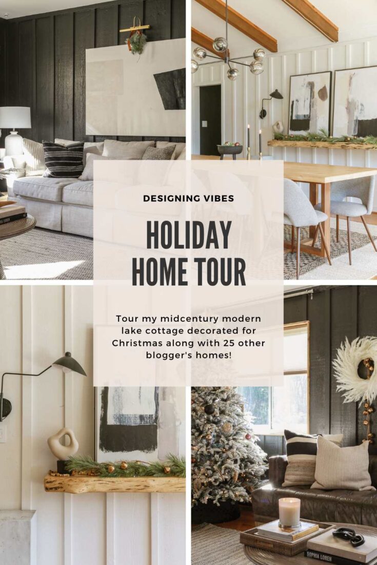 A Rustic Modern Christmas Home Tour - Moody Holiday Decor Inspo