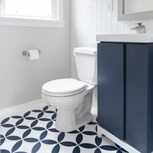 10 Cheap and Easy DIY Bathroom Flooring Ideas