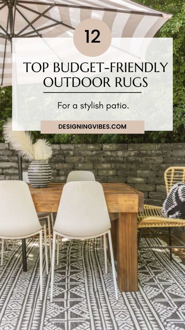 Top 12 Outdoor Rugs to Elevate Your Patio This Summer