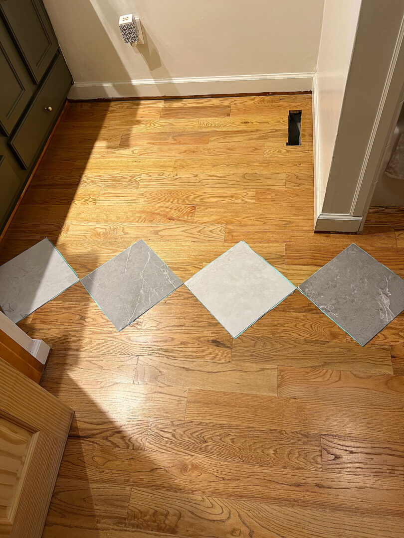 How To Install Vinyl Peel and Stick Tiles on Bathroom Floors