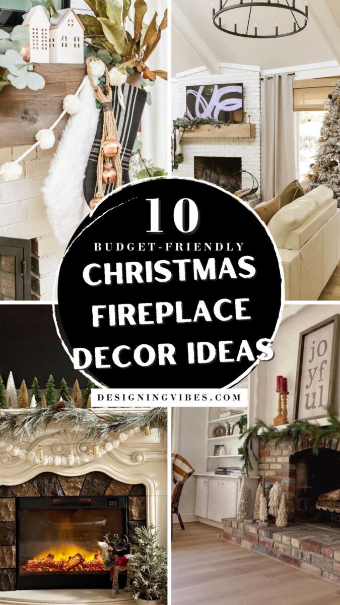 10 Christmas Fireplace Decor Ideas to Elevate Your Holiday Vibe