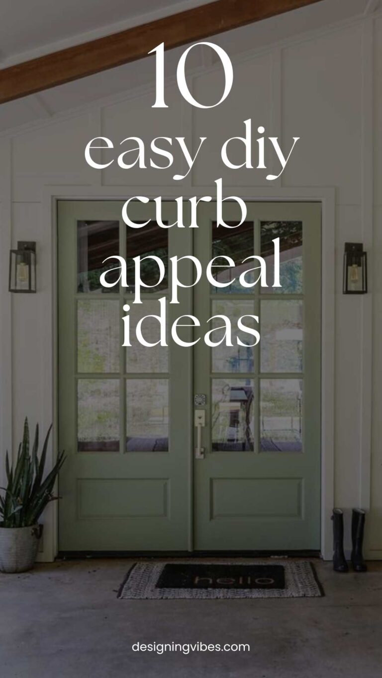 10 DIY Curb Appeal Projects (That Make Your Home Look More Expensive)